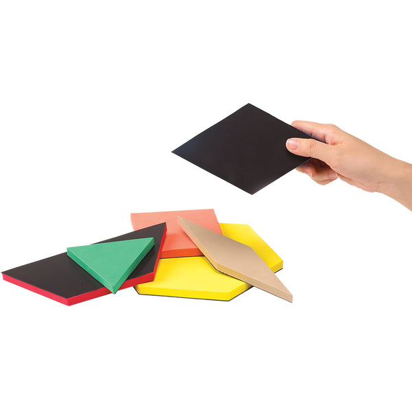 Pattern Blocks Demo Magnetic Foam 49pc – PlayingandLearning.co.za