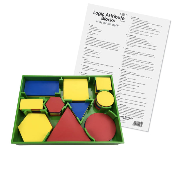 Logic Attribute Blocks: Early Maths Pack – PlayingandLearning.co.za