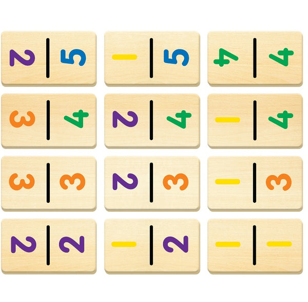 Domino Numbers – PlayingandLearning.co.za