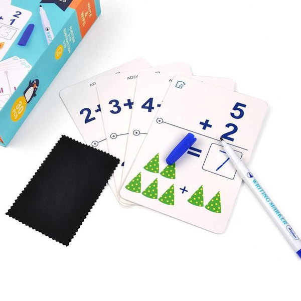 Wipe And Write Activity Cards: Addition & Subtraction ...
