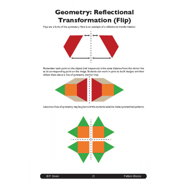 Activity Book - Pattern Blocks – PlayingandLearning.co.za