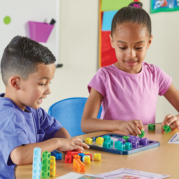 Mathlink® Cubes: Brain Puzzle Challenge 80pc – PlayingandLearning.co.za