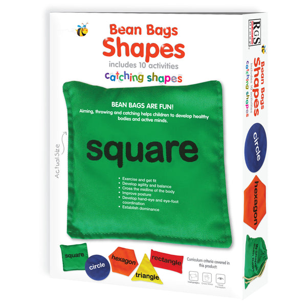 Bean Bags Shapes 5pc – PlayingandLearning.co.za