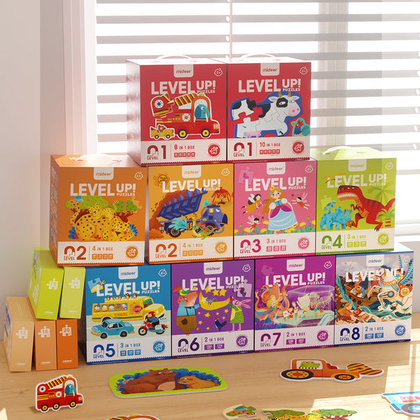 2-in-1 Level Up Puzzle: Level 6 A Long Holiday – PlayingandLearning.co.za