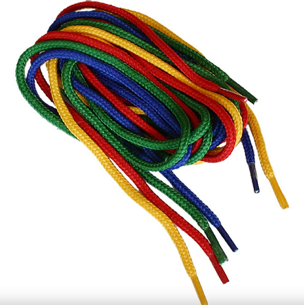 Laces Set in Assorted Colours 8pc – PlayingandLearning.co.za