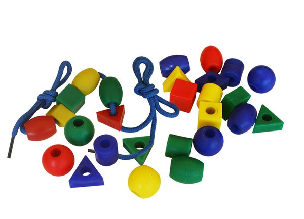 Threading Beads & Laces 48pc – PlayingandLearning.co.za