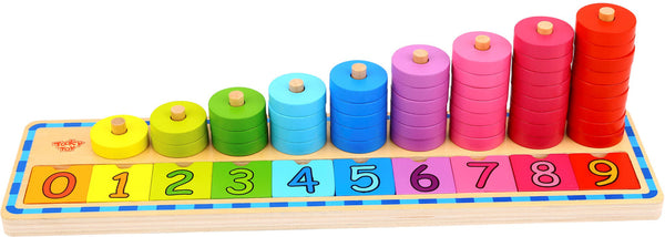 Wooden Counting Stacker – PlayingandLearning.co.za