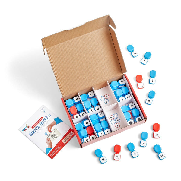 Learn My Letters Fine Motor Clips – PlayingandLearning.co.za