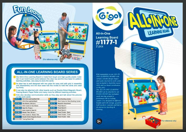 Gigo All-In-1 Learning Board 1pc – PlayingandLearning.co.za