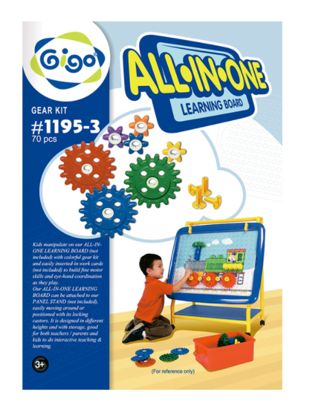 Gigo Learning Board Gear Kit 70pc – PlayingandLearning.co.za