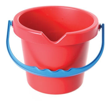 Sand Play - Bucket Red – PlayingandLearning.co.za
