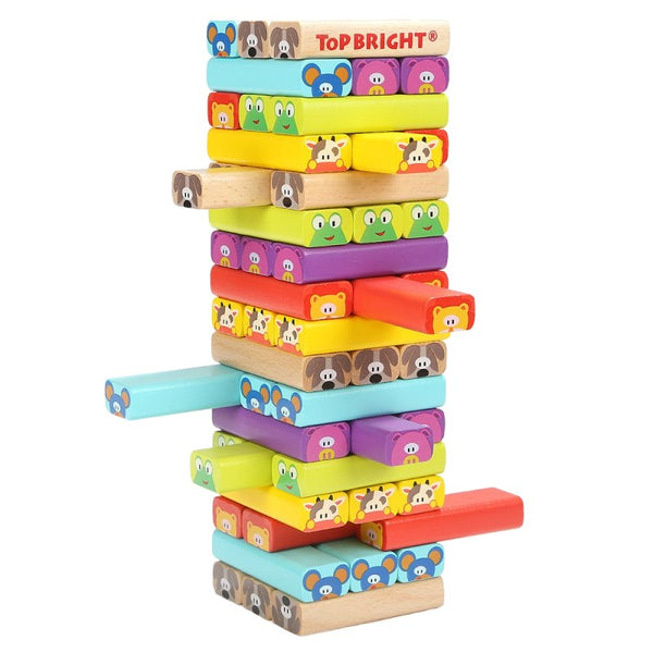 Animal Jenga Game – PlayingandLearning.co.za