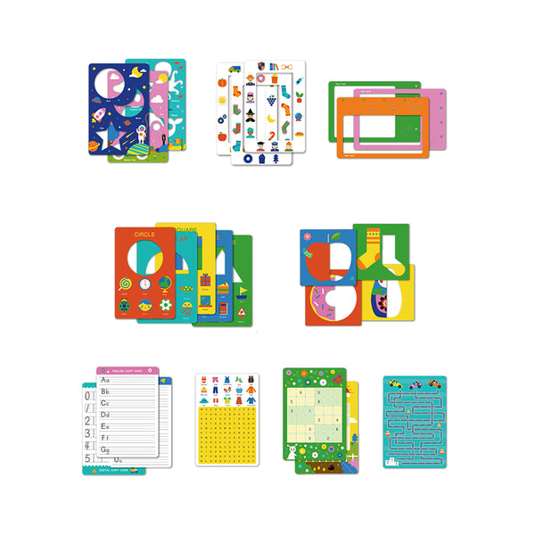 LCD Writing Tablet Flash Cards 25pc – PlayingandLearning.co.za