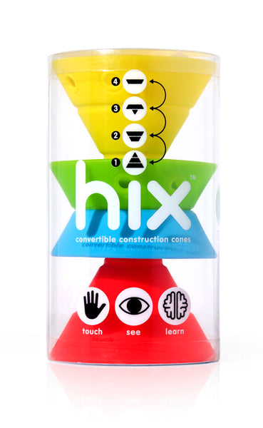 Hix: Convertible Construction Cones 4pc – PlayingandLearning.co.za