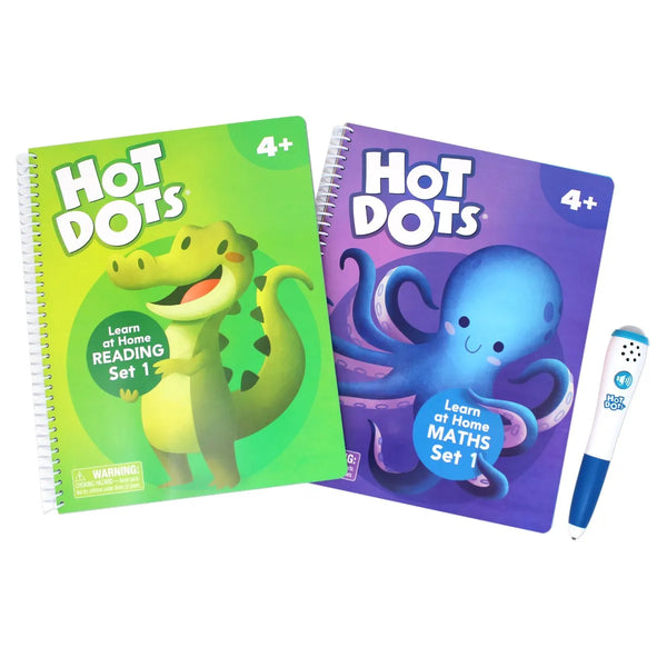 Hot Dots® Learn at Home Reading & Maths Set 1 – PlayingandLearning.co.za